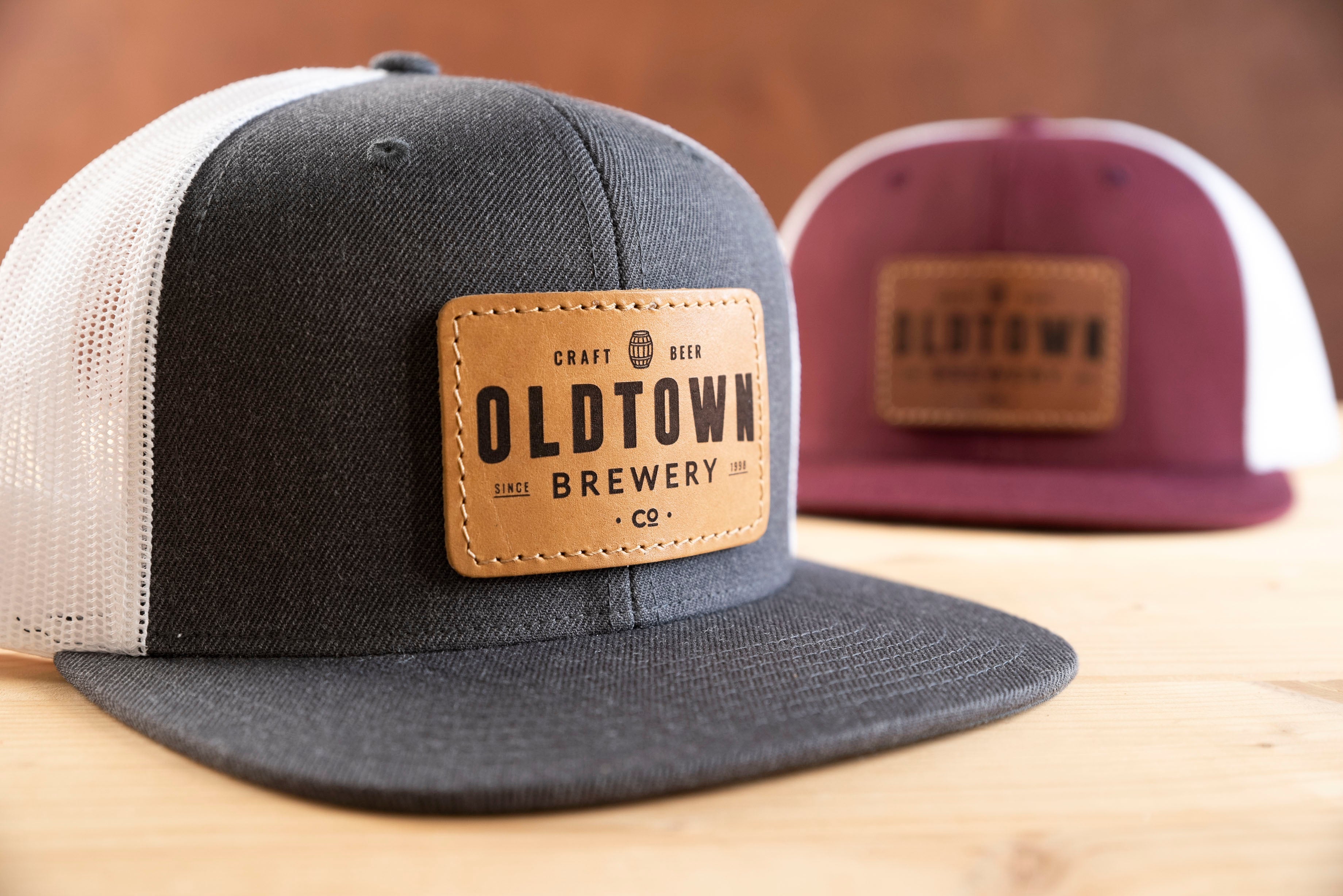 Custom Leather Patch Hats | C Richards Leather – C. Richard's Leather