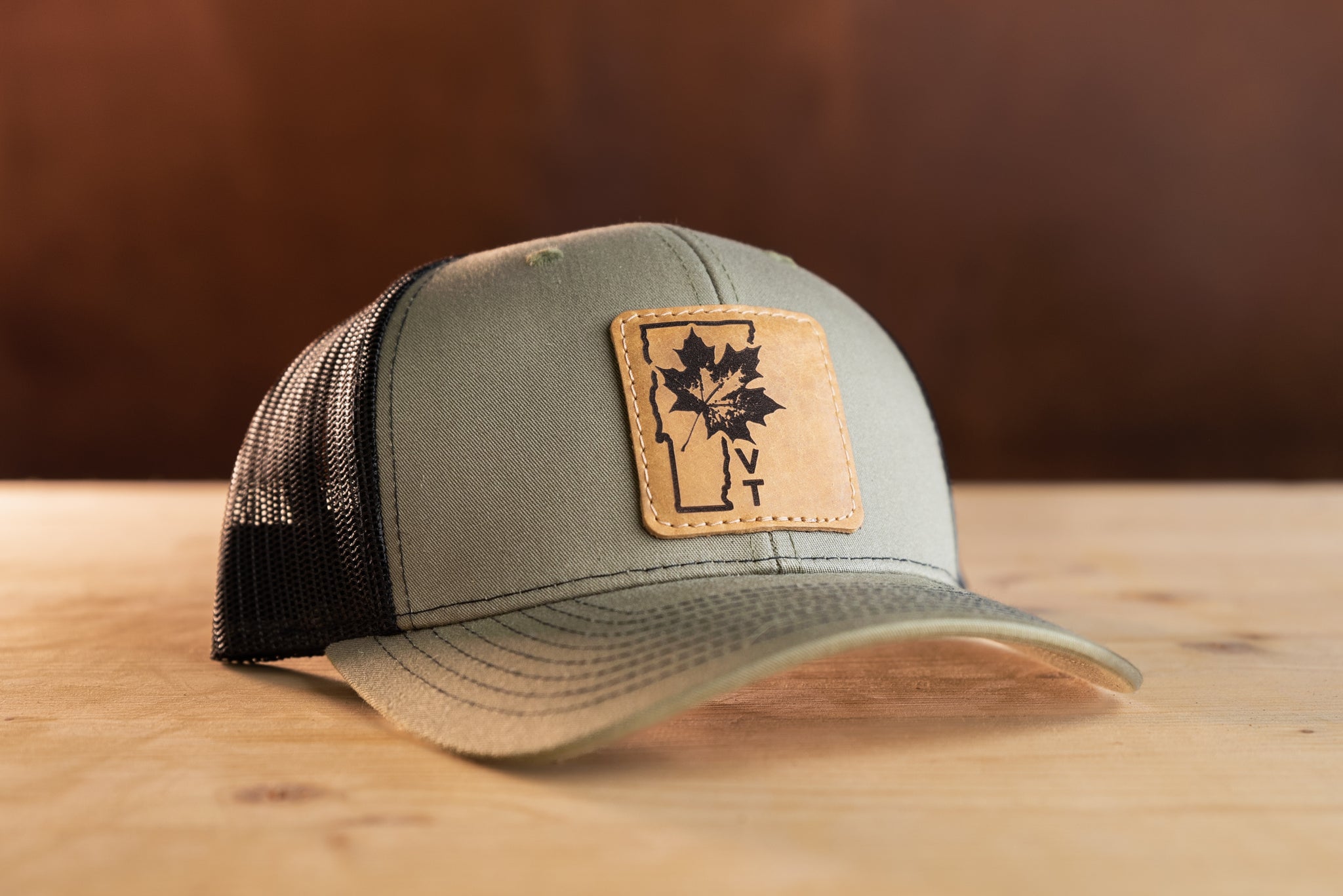 Custom Leather Patch Hats | Richardson 112 | Add Your Logo – C. Richard ...